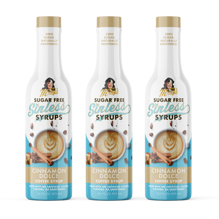 Melt into Cinnamon Dolce Sugar Free Sinless Syrups | No Sucralose ...