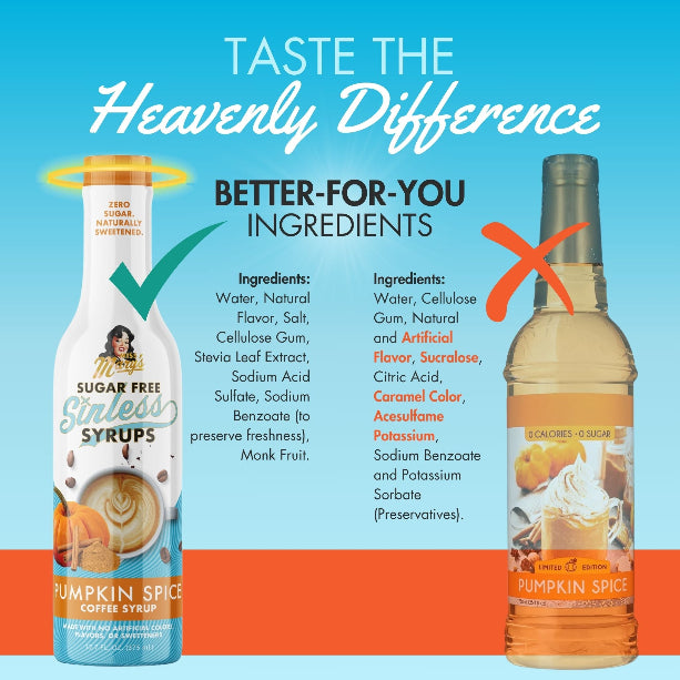 Custom Syrup Bundle | Mix & Match Sinless Syrups – Miss Mary's Mix