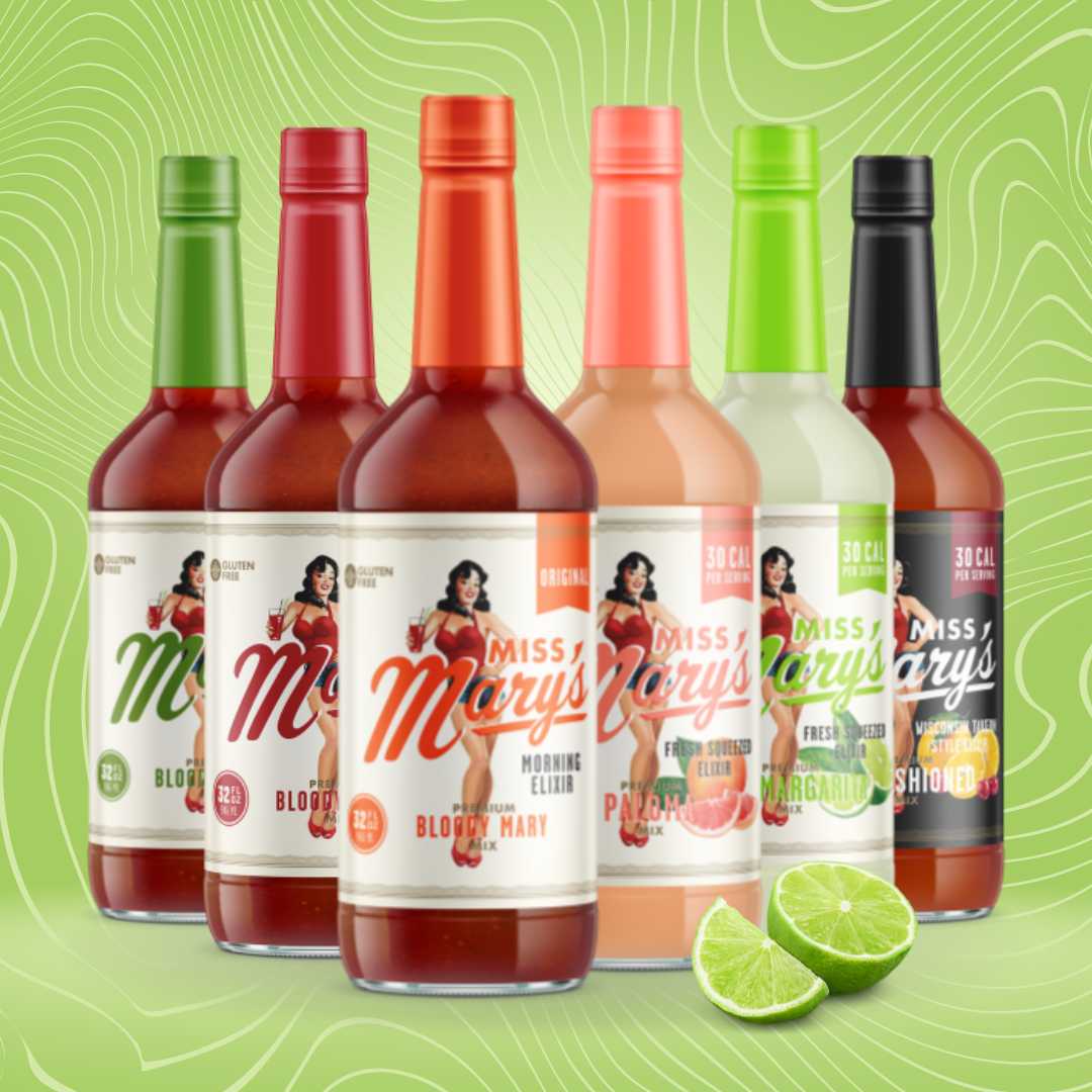 Lite Margarita Mix | 30 Calories | 5g of Sugar | Miss Mary's Mix