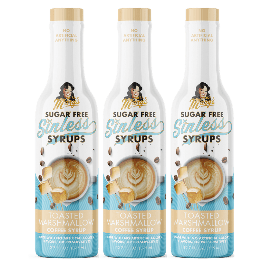 Toasted Marshmallow Sinless Syrups 3-Pack | Naturally Sugar Free – Miss ...